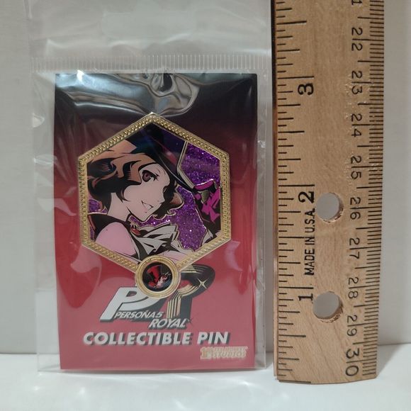 ATLUS | Jewelry | Persona 5 Haru Okumura Golden Series Enamel Pin Full ...
